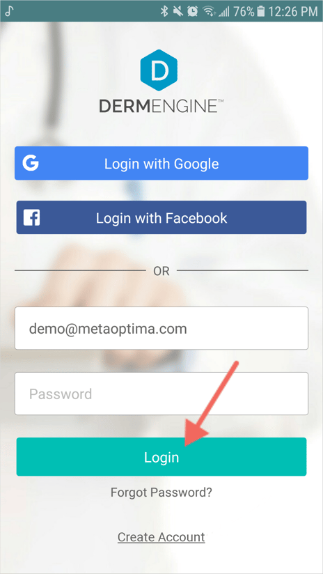 How Do I Log In To DermEngine?